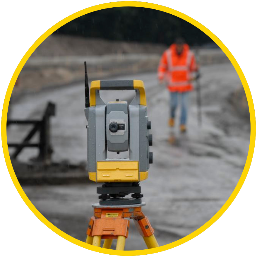 Landmeten en uitzetten - De Landmeetdienst